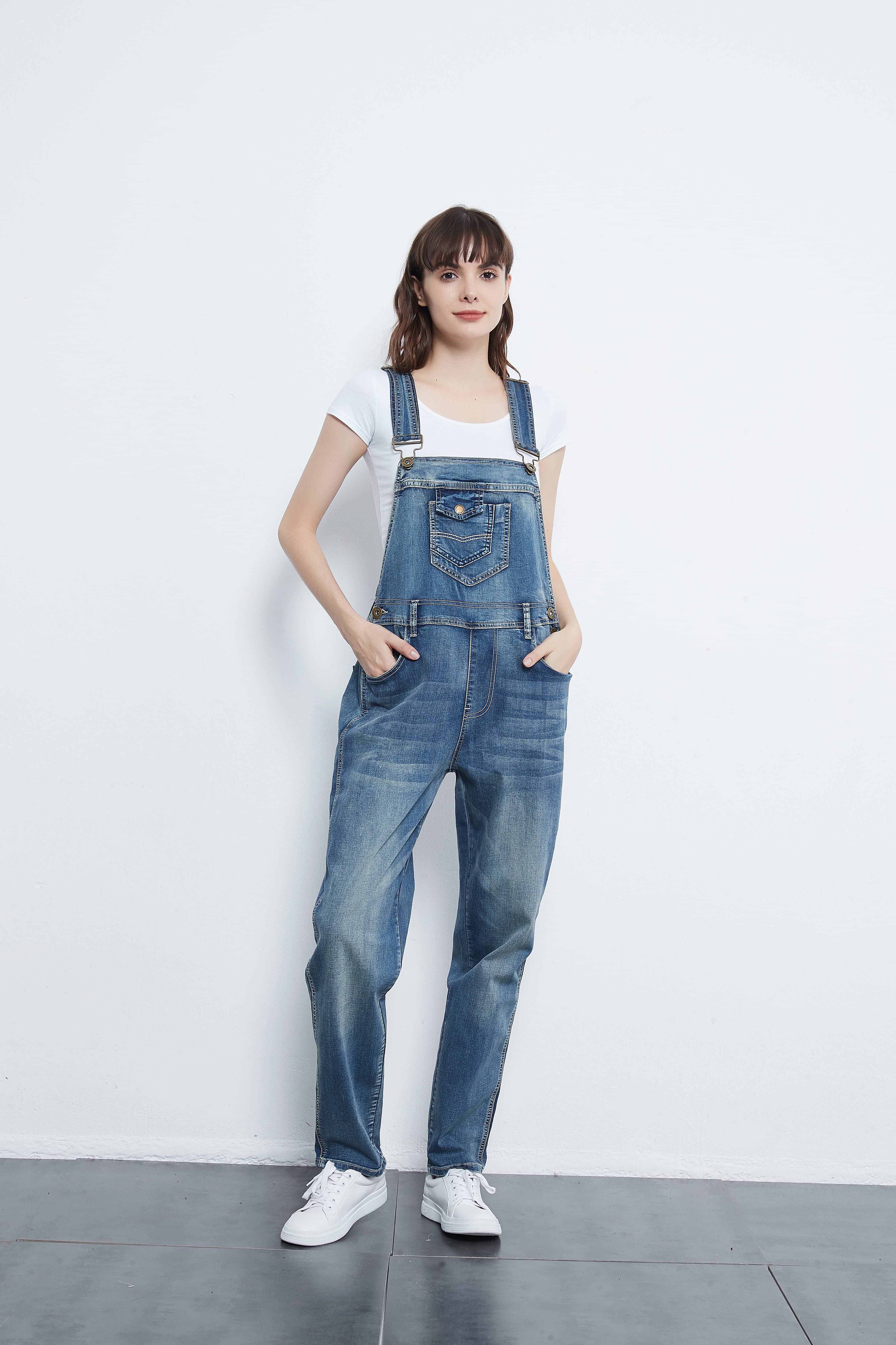 Denim Oversized Overalls | Womens | Anna-Kaci | Wholesale – Anna-Kaci ...